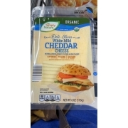 Simply Nature Cheese, Deli Slices, White Mild Cheddar, Organic ...