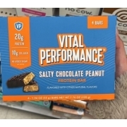 Vital Performance Protein Bar, Salty Chocolate Peanut: Calories ...