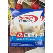Premier Protein Protein Shake, Vanilla: Calories, Nutrition Analysis ...
