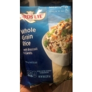 Birds Eye Whole Grain Rice With Broccoli & Carrots: Calories, Nutrition ...