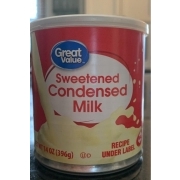 Great Value Sweetened Condensed Milk: Calories, Nutrition Analysis ...