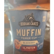 Kodiak Cakes Muffin, Power Cup, Blueberry: Calories, Nutrition Analysis ...