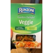 Ronzoni Tricolor Rotini, Garden Delight Veggie: Calories, Nutrition ...