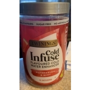 Twinings Flavoured Cold Water Enhancer, Cold Infuse, Watermelon & Mint ...