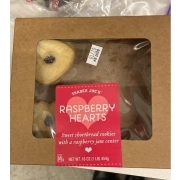 Trader Joe's Cookies, Raspberry Hearts: Calories, Nutrition Analysis & More | Fooducate