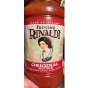 Francesco Rinaldi Pasta Sauce, Traditional, Original: Calories ...