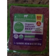 Simple Truth Organic Ground Beef, Organic: Calories, Nutrition Analysis ...