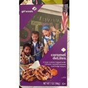 Girl Scouts Cookies, Caramel deLites: Calories, Nutrition Analysis ...