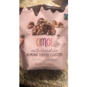 OMG! Milk Chocolate, Almond Toffee Clusters: Calories, Nutrition ...