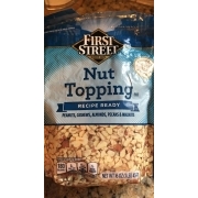 First Street Nut Topping: Calories, Nutrition Analysis & More | Fooducate