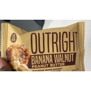 Outright Outright Bar, Banana Walnut Peanut Butter: Calories, Nutrition ...