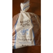 Bread Alone Bakey Organic French Sourdough: Calories, Nutrition ...