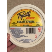 Tofutti Imitation Cream Cheese, Plain: Calories, Nutrition Analysis ...