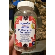 Equate Multivitamin Gummies, Dietary Supplement: Calories, Nutrition ...