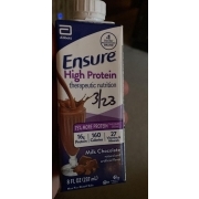 Abbott Ensure High Protein, Milk Chocolate: Calories, Nutrition ...
