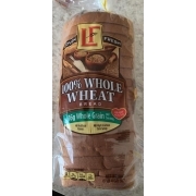 L'oven Fresh Bread, 100% Whole Wheat: Calories, Nutrition Analysis ...