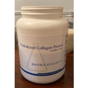 Biotics Research Collagen Protein, Hydrolyzed, Vanilla Creme: Calories ...