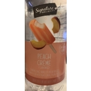 Safeway Refreshe, Peach Cream, Sparkling Water Beverage: Calories ...