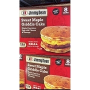 JimmyDean Griddle Cake, Sweet Maple: Calories, Nutrition Analysis ...