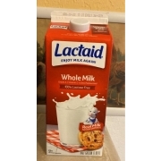Lactaid Whole Milk, 100% Lactose Free: Calories, Nutrition Analysis ...