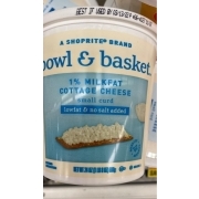 ShopRite Cottage Cheese, Small Curd: Calories, Nutrition Analysis ...
