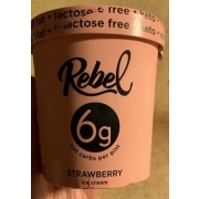 Rebel Ice Cream, Strawberry: Calories, Nutrition Analysis & More ...