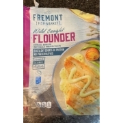 Fremont Fish Market Wild Caught, Flounder: Calories, Nutrition Analysis ...