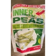 Trader Joe's Inner Peas, Baked Green Pea Snacks: Calories, Nutrition ...