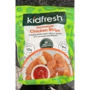 Kidfresh Chicken Strips, Homestyle: Calories, Nutrition Analysis & More ...
