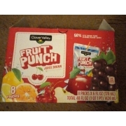 Clover Valley Juice Drink, Fruit Punch: Calories, Nutrition Analysis ...