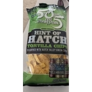 505 Southwestern Tortilla Chips, Hint Of Hatch: Calories, Nutrition ...