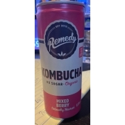 Remedy Kombucha, Mixed Berry, Organic: Calories, Nutrition Analysis ...