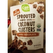 Go Raw Coconut Clusters, Sprouted Power Seeds, Dark Chocolate: Calories ...