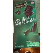 Safeway Select Chocolate, Bittersweet, Extra Dark, Dark Chocolate ...