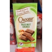 Choceur Chocolate, Hazelnut Crunch: Calories, Nutrition Analysis & More | Fooducate