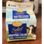 Kemps Heavy Whipping Cream: Calories, Nutrition Analysis & More | Fooducate