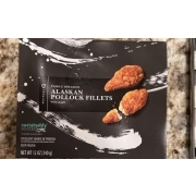 Publix Premium Wild Alaskan Pollock Fillets, Panko Breaded: Calories ...