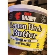 Chef Shamy Finishing Butter, Lemon Herb: Calories, Nutrition Analysis ...