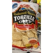 Barrel O' Fun Tortilla Chips, Restaurant Rounds: Calories, Nutrition ...