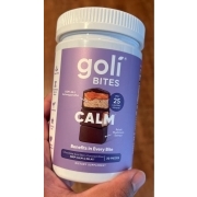 Goli Bites, Calm: Calories, Nutrition Analysis & More | Fooducate