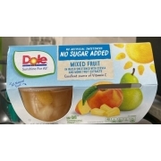 Dole Mixed Fruit, In Water: Calories, Nutrition Analysis & More | Fooducate