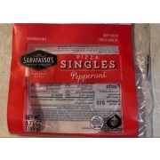Sabatasso's Pizza Singles, Pepperoni: Calories, Nutrition Analysis ...