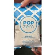 Pop Zero Popcorn, Sea Salt: Calories, Nutrition Analysis & More | Fooducate
