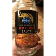 Kroger Red Curry Sauce: Calories, Nutrition Analysis & More | Fooducate