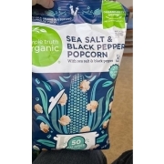 Simple Truth Organic Popcorn, Sea Salt & Black Pepper: Calories ...