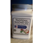 McCormick Culinary Seasoned Salt, Traditional: Calories, Nutrition ...