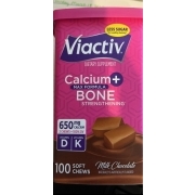 Viactiv Calcium Plus D, Milk Chocolate: Calories, Nutrition Analysis ...
