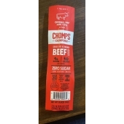 Chomps Beef Snack Stick, Grass Fed: Calories, Nutrition Analysis & More ...