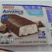 Elevation Bars, Chocolate Coconut: Calories, Nutrition Analysis & More ...