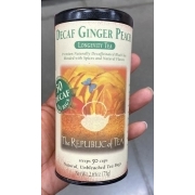 The Republic of Tea Decaf Ginger Peach Tea: Calories, Nutrition ...